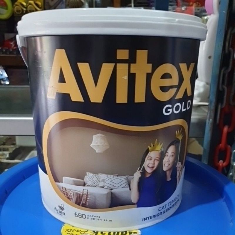 Jual Avitex gold , cat tembok untuk interior & eksterior 5kg | Shopee ...