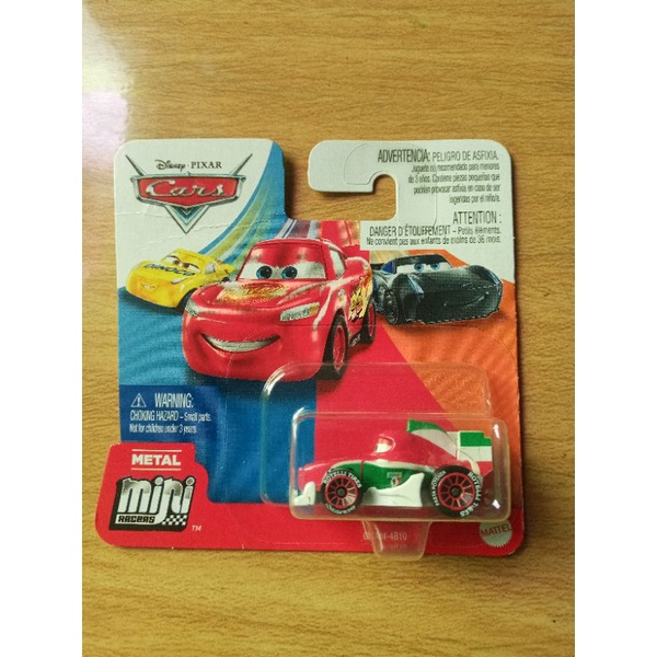 Jual Disney Pixar Cars Mini Racers Francesco Bernoulli - 4 cm | Shopee ...