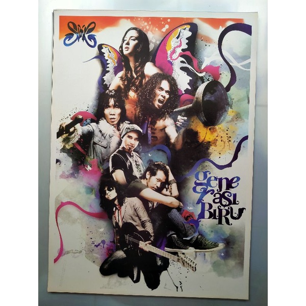 Jual poster Slank generasi biru UK 50 x70 | Shopee Indonesia