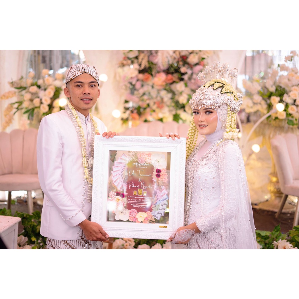 Jual Mahar Pernikahan Custom Mahar Nikah Akrilik Brush Mahar Pernikahan ...