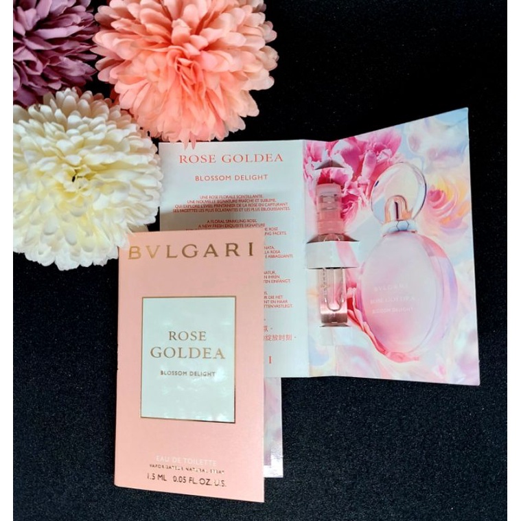 Jual Vial Perfume Parfum Original Tester Bvl Rose Goldea | Shopee Indonesia