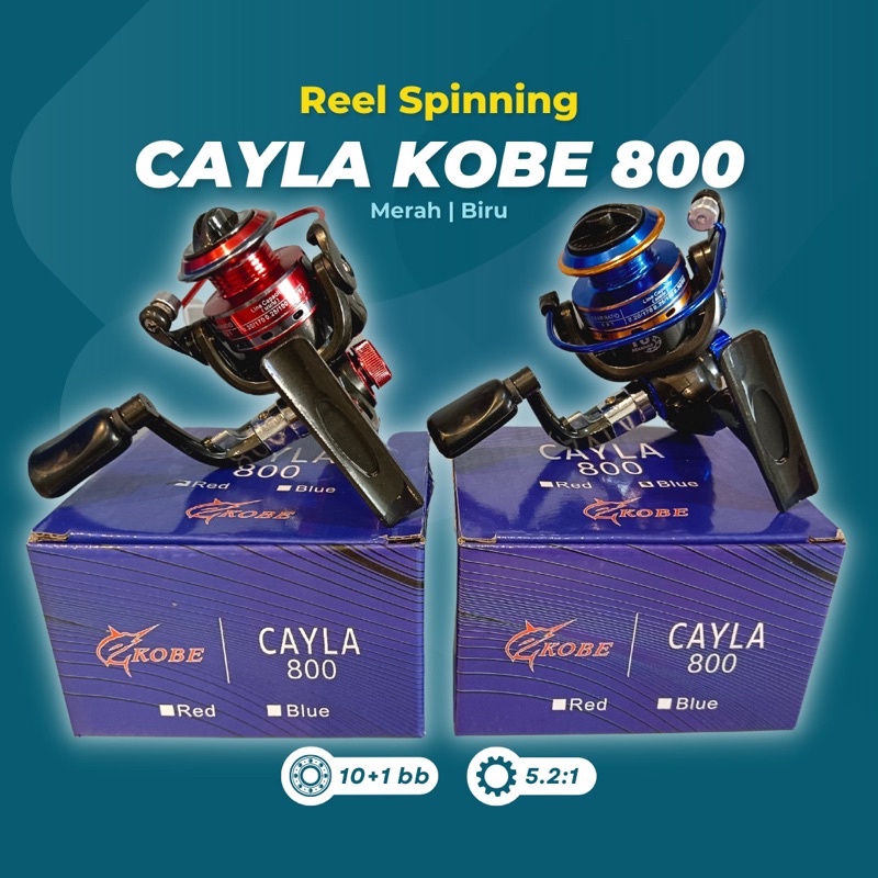 Jual Reel Mini KOBE CAYLA 800(ONE-WAY) | Shopee Indonesia