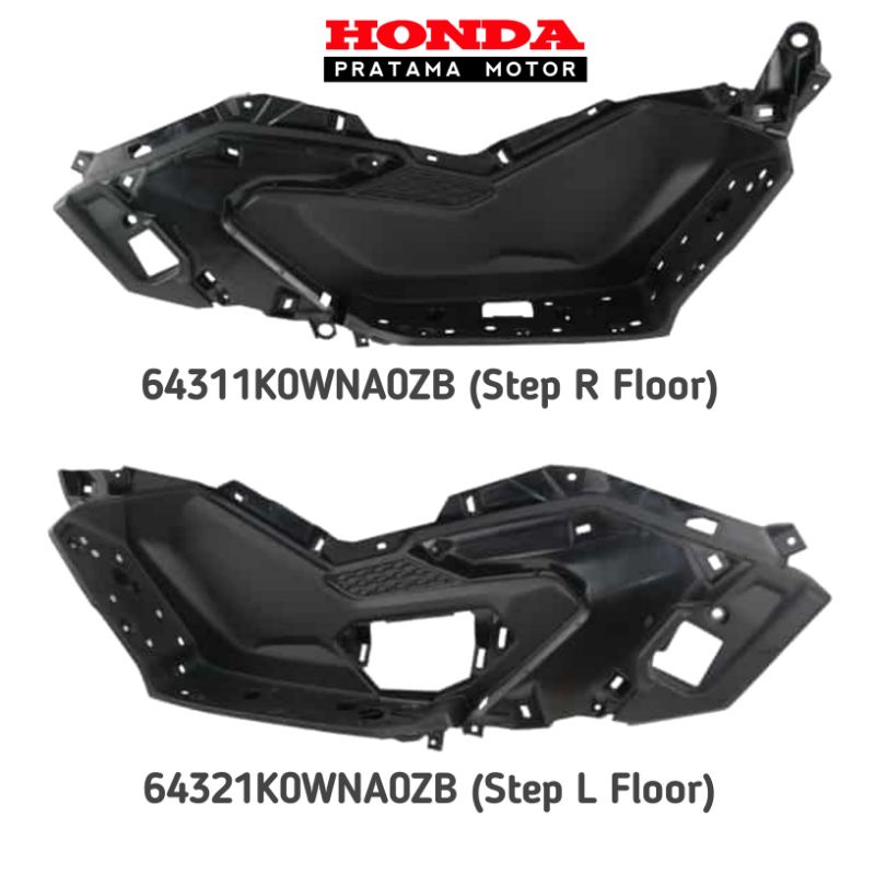 Jual cover step floor atau cover pijakan kaki ADV 160 ORIGINAL - Step R ...