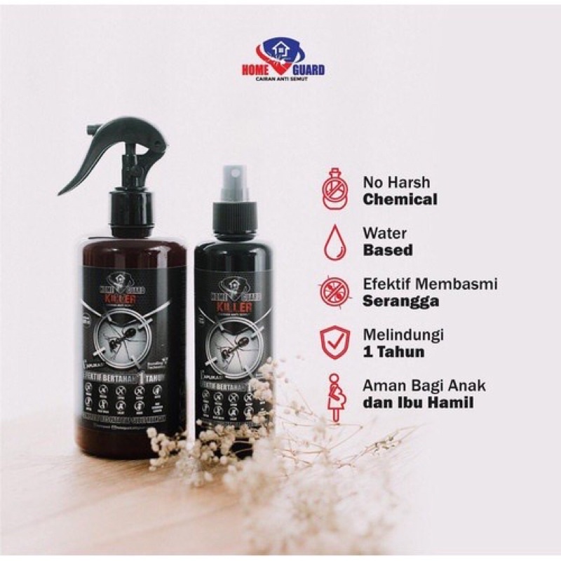 Jual HOMEGUARD KILLER 100ml & 250ml Cairan Anti Semut/Anti Rayap/Anti ...
