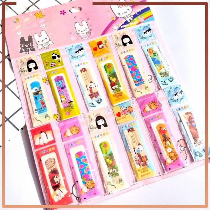 Jual Plaster Luka Karakter - Handsaplast Lucu Anak Anak - Cute Plester ...