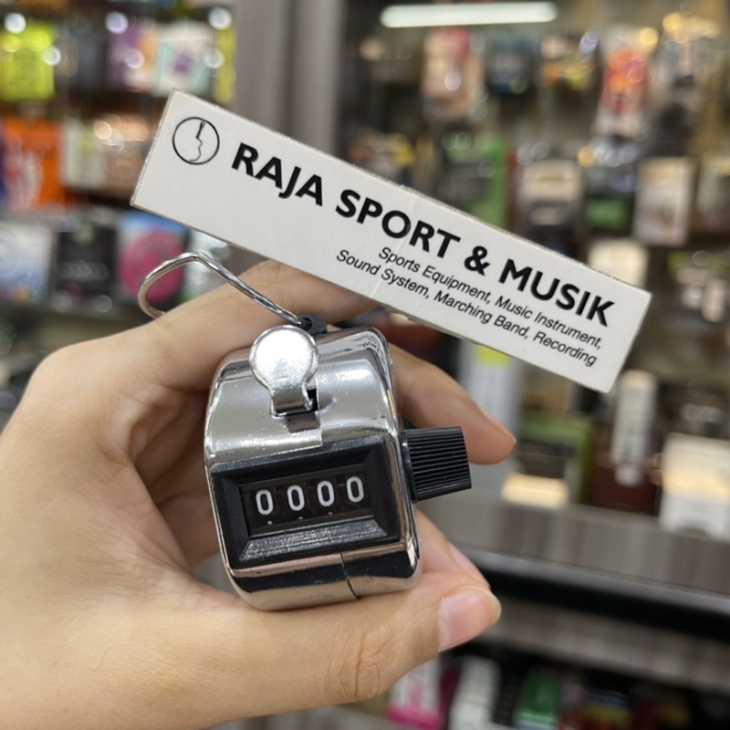 Jual HAND TALLY COUNTER 4 DIGIT- ALLUMINIUM - ALAT PENGHITUNG MANUAL ...