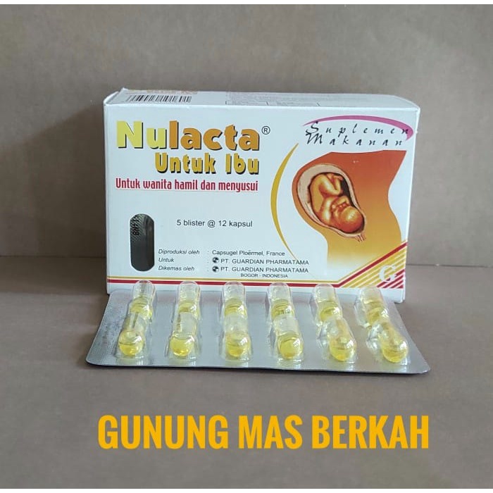 Jual NULACTA nulacta Nulacta Untuk Ibu Tablet - Multivitamin untuk ibu ...