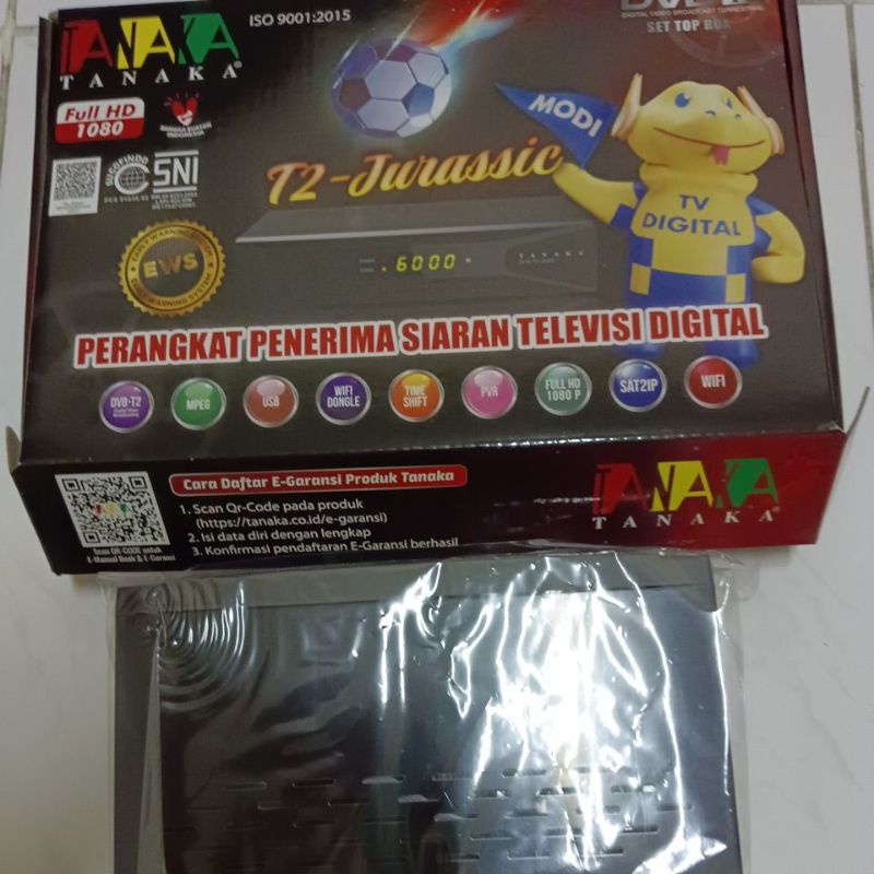 Jual STB set top box Tanaka T2 jurassic bodi metal besi | Shopee Indonesia