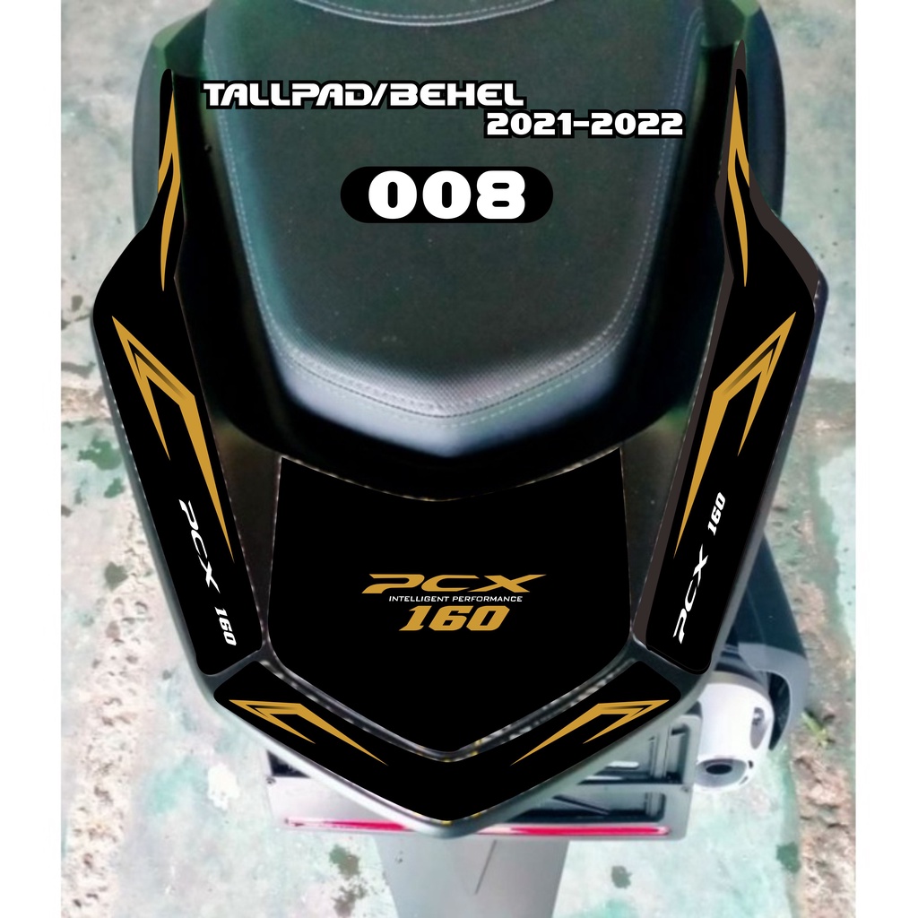 Jual STIKER PAD TALL PAD BEHEL PCX 160 BAGIAN BELAKANG BODY MOTOR ...