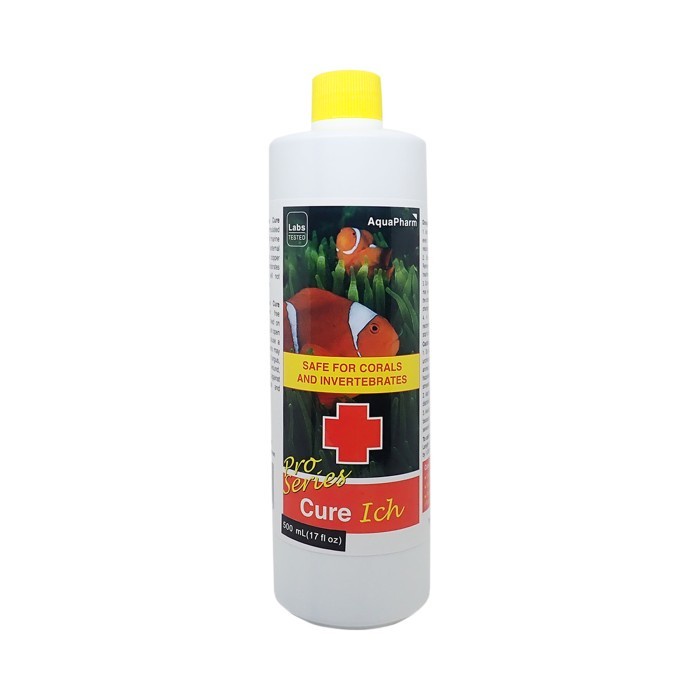 Jual Aquapharm Cure ich 500 ML obat ws/parasite reef safe | Shopee ...