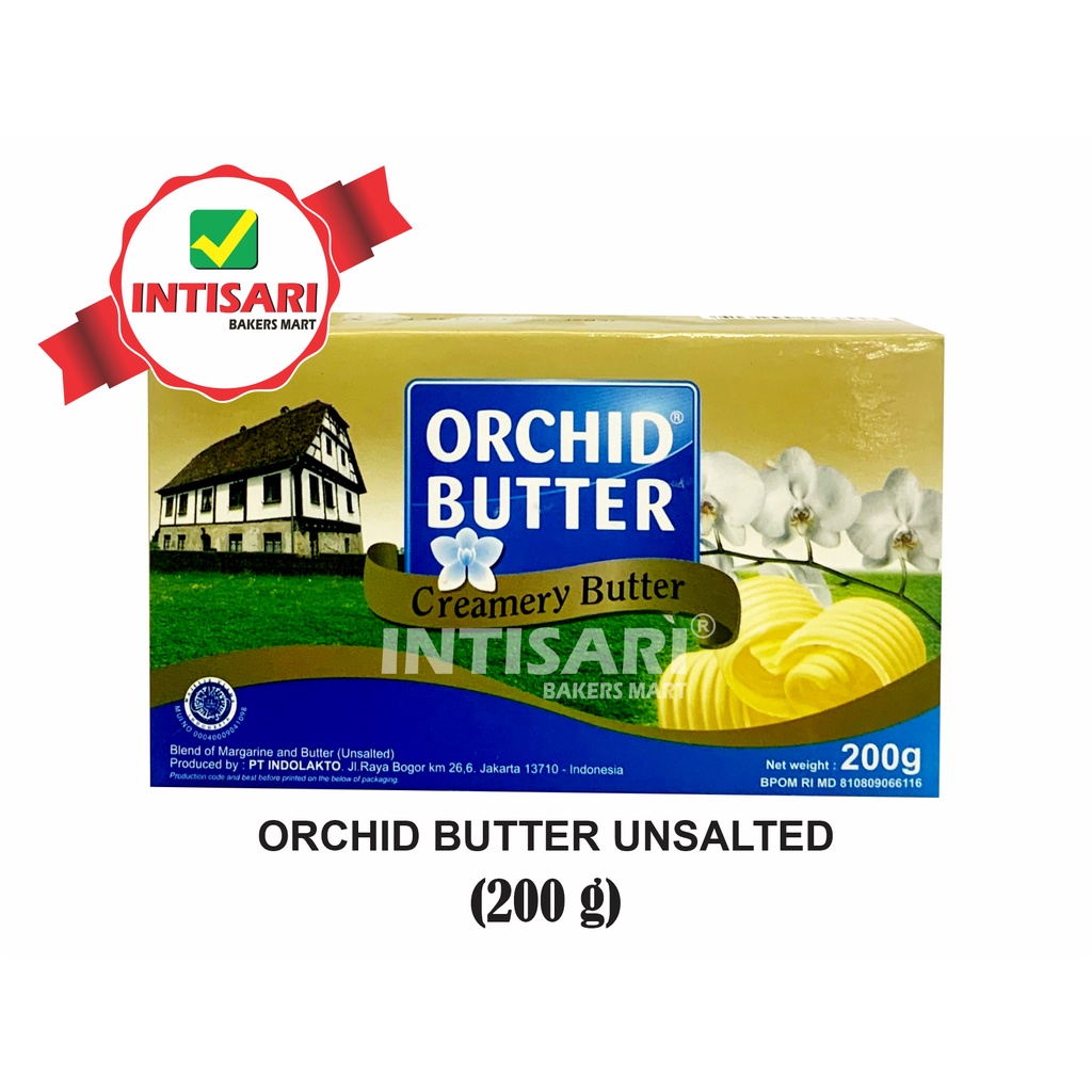 Jual ORCHID BUTTER UNSALTED 200 G | Shopee Indonesia
