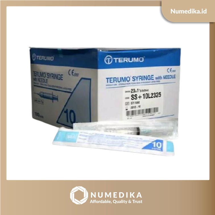 Jual Disposable Syringe With Needle Terumo 10 CC / Spuit 10 CC | Shopee Indonesia
