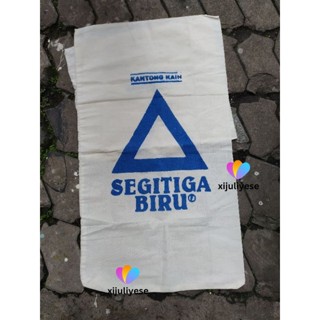 Jual COD !! Karung Kain Terigu Segitiga Biru Untuk Prakarya dan ...