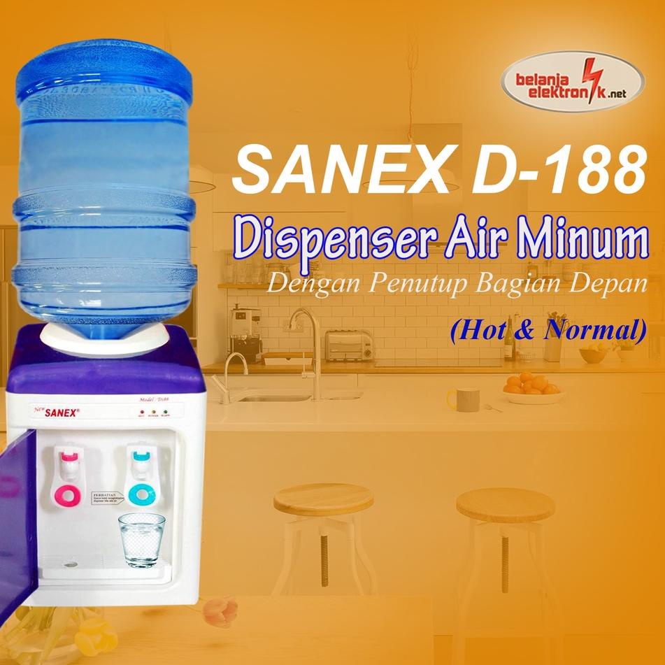 Jual Harga Spesial.. DISPENSER AIR MINUM HOT & NORMAL SANEX D-188 ...