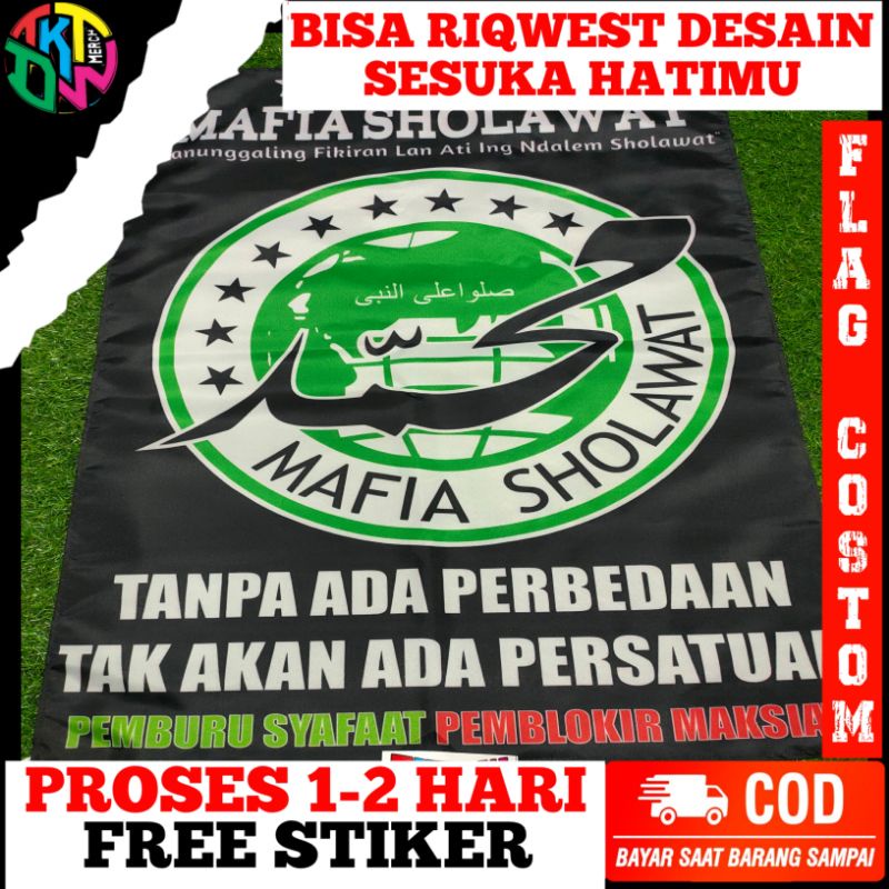 Jual BENDERA MAFIA SHOLAWAT READY STOK BANYAK SIAP KIRIM | Shopee Indonesia