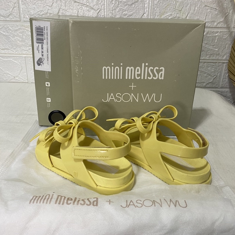 Jual Mini Melissa x JASON WU, Preloved Mini Melissa, Sandal Anak ...
