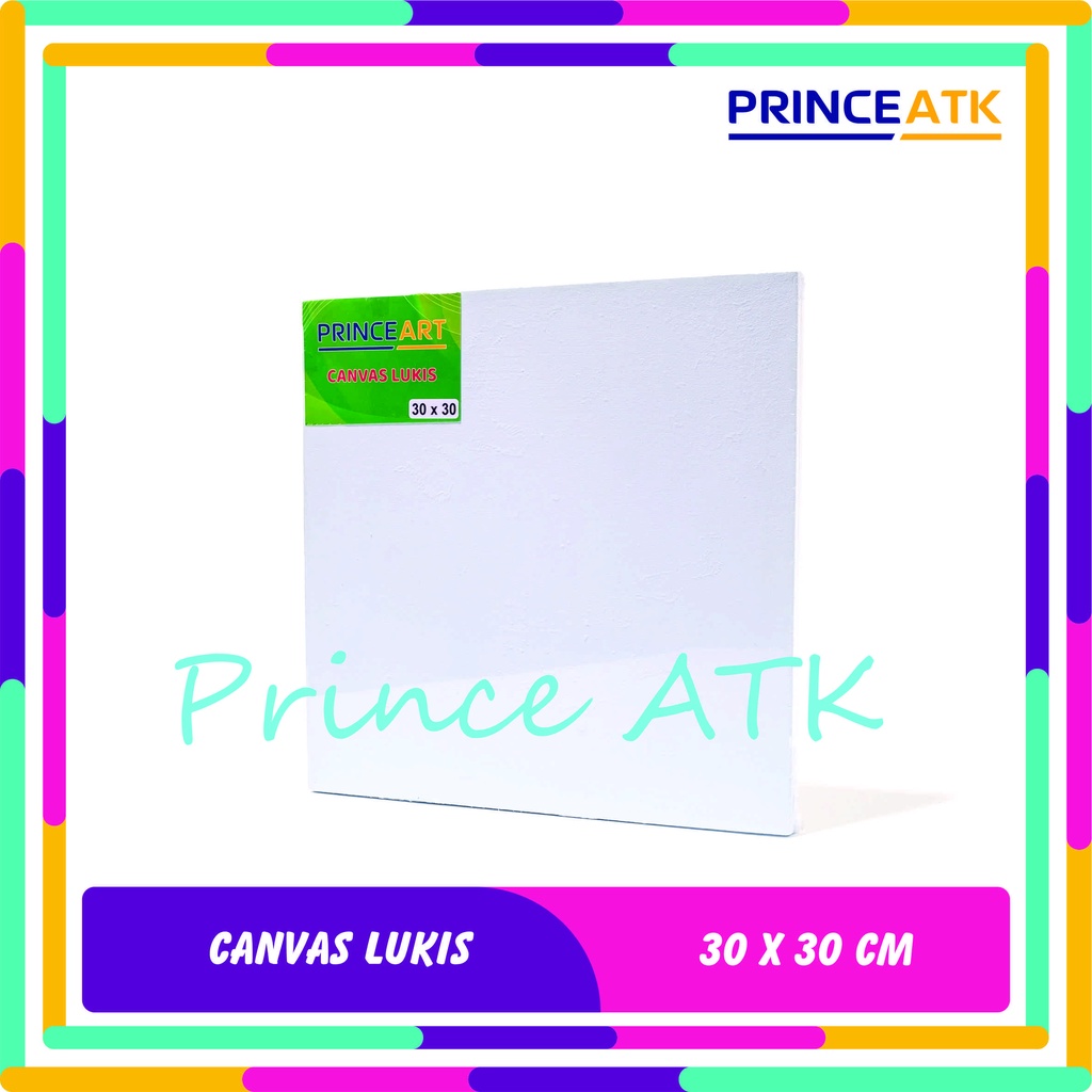 Jual CANVAS / KANVAS LUKIS PUTIH UKURAN 30 X 30 CM | Shopee Indonesia