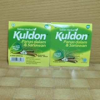 Jual KULDON tab sariawan &panas dalam | Shopee Indonesia