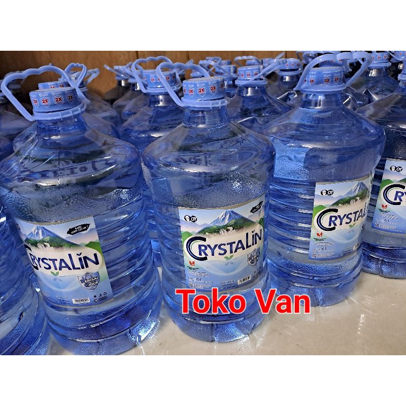 Jual Crystalin 6 Liter atau Crystalin galon 6 Liter | Shopee Indonesia