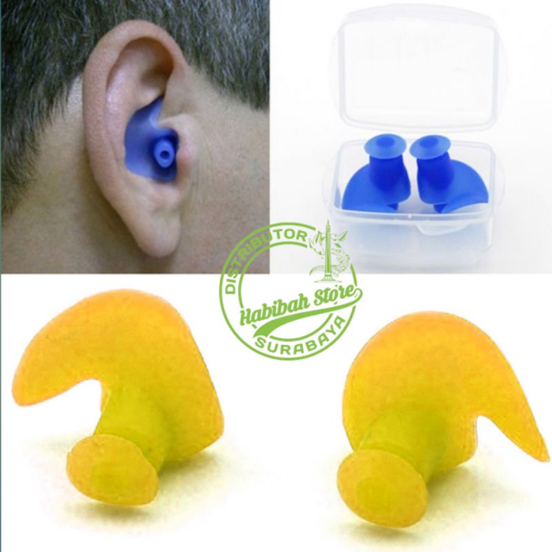 Jual Penutup telinga ear plug renang anti air | Shopee Indonesia