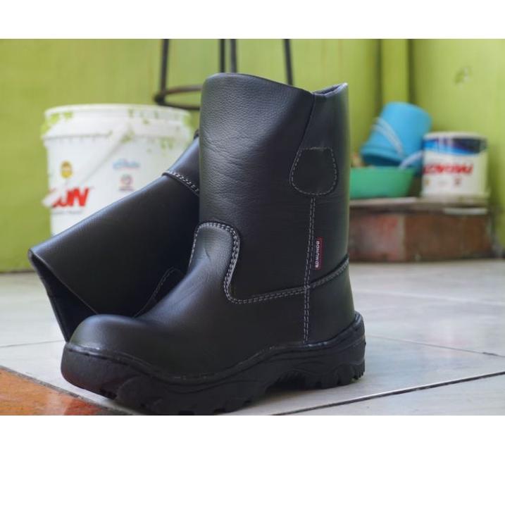 Jual Viral SEPARU BOOT SAFETY sepatu SAFTY Shoes Edmundo Sepatu safety ...