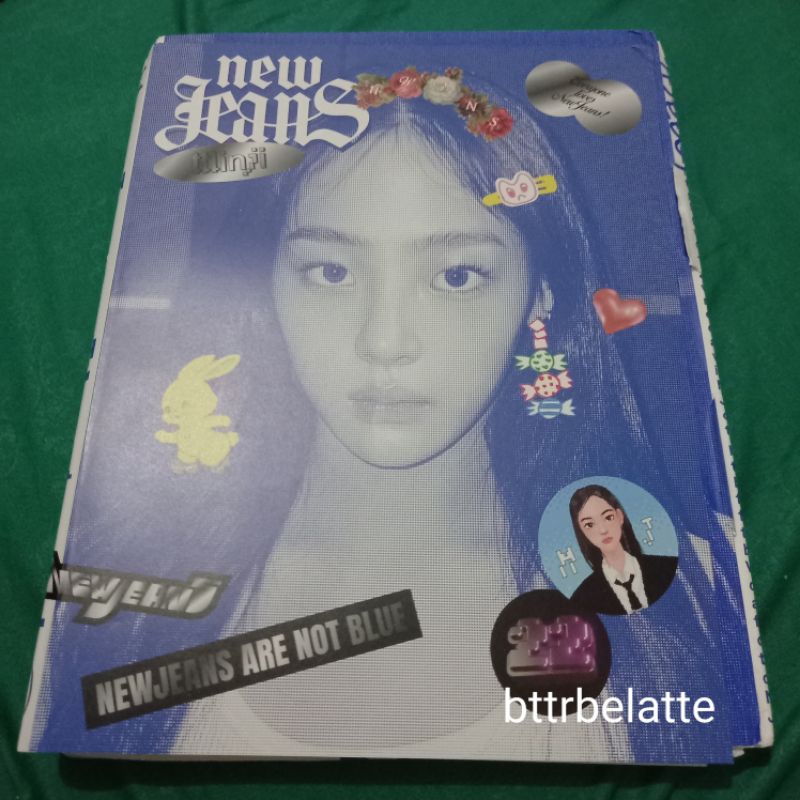 Jual ALBUM ONLY NEWJEANS BLUEBOOK MINJI VER NEW JEANS UNSEALED | Shopee Indonesia