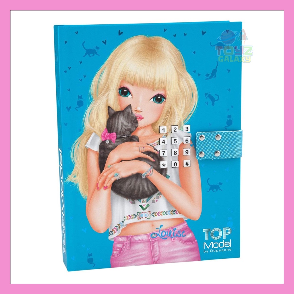 Jual TOP MODEL DIARY WITH CODE AND SOUND BLUE - ORIGINAL | Shopee Indonesia