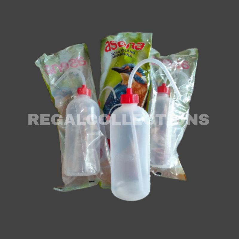 Jual BOTOL ASENA BOTOL SELANG ISI AIR MINUM BURUNG 500ml & 1000ml ...