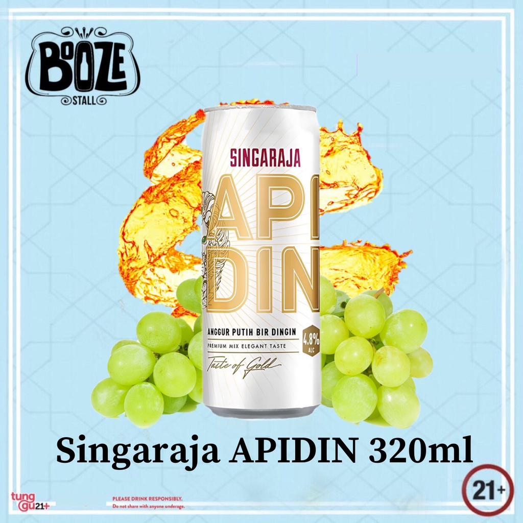 Jual Singaraja Apidin Anggur Putih Bir Dingin 320ml | Shopee Indonesia