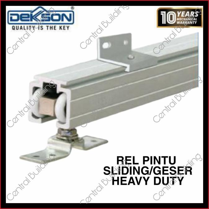 Jual Rel Pintu Sleding/Geser Dekson 2M (200)Heavy Duty Complete Roda ...