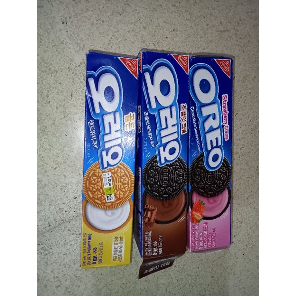 Jual oreo korea/ oreo golden/ oreo strawberry/ oreo coklat | Shopee ...