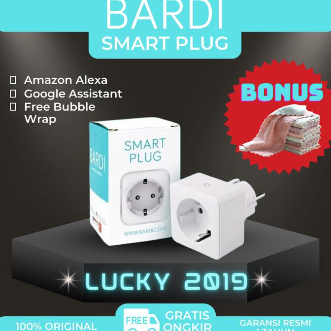 Jual BARDI SMART PLUG WIFI WIRELESS COLOKAN - IOT SMART HOME | Shopee ...