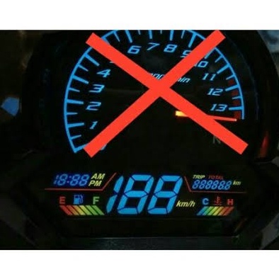 Jual STIKER/STICKER SPEEDOMETER HONDA CBR K45 | Shopee Indonesia