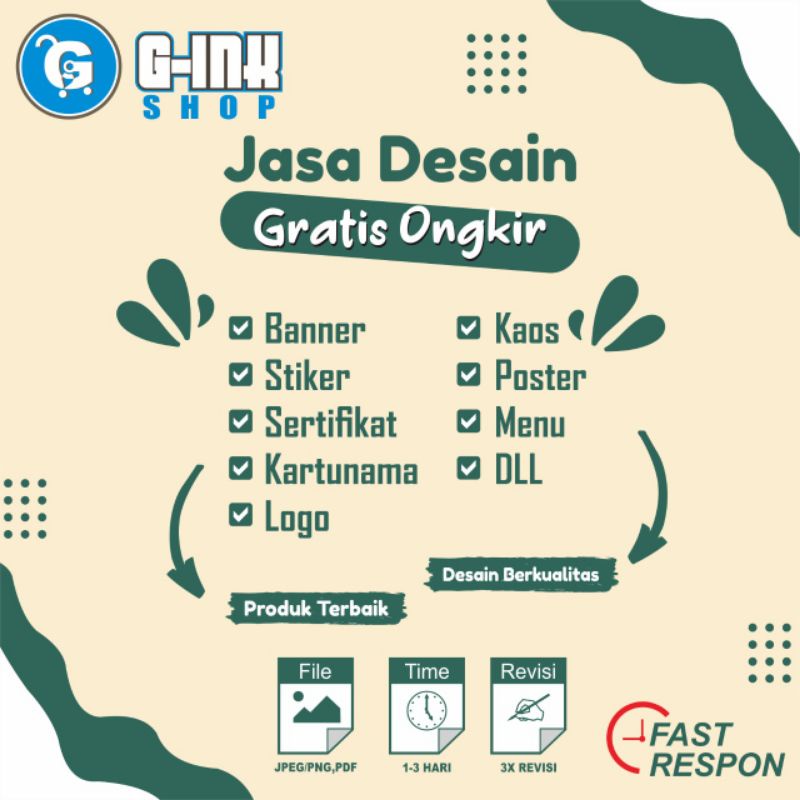 Jual JASA DESAIN BANNER | LOGO OLSHOP | KAOS | STIKER | DLL | Shopee ...
