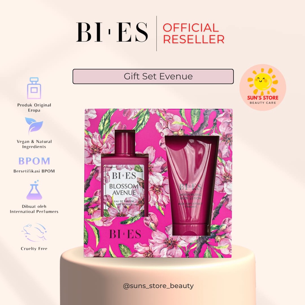 Jual BIES BI ES Blossom Avenue Gift Set EDP | Shopee Indonesia