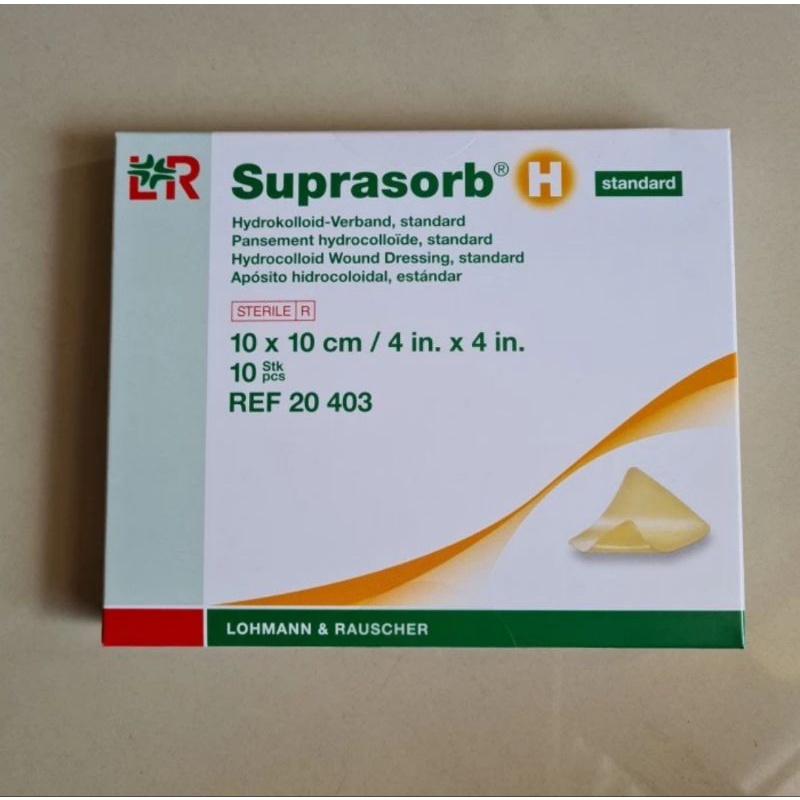 Jual Suprasorb H 10x10cm Hydrocolloid Wound Dressing / Plester ...