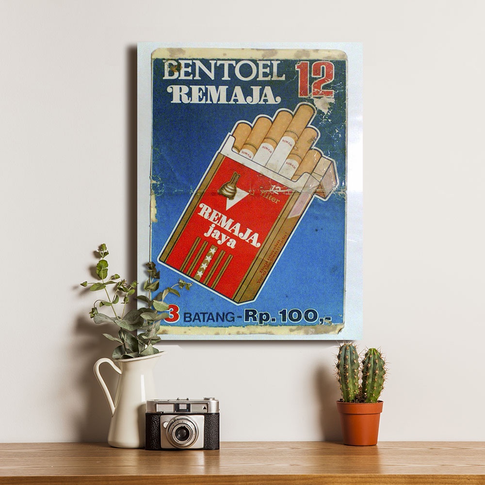 Jual Poster Dekorasi Hiasan Dinding Kayu Iklan Jadul Jaman Dulu Lucu ...