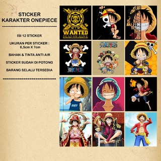 Jual Stiker Onepiece Stiker One piece Mobil Sticker One piece motor ...