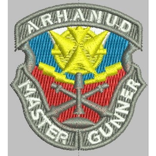 Jual File emb wilcom bordir logo arhanud master gunner | Shopee Indonesia