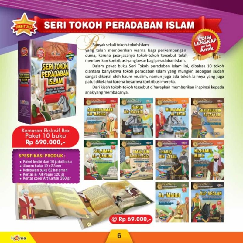 Jual Seri Tokoh Peradaban Islam | Shopee Indonesia