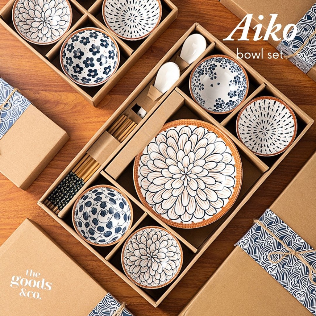 Jual Mangkok Set Souvenir Bowl Set mangkok keramik Set Jepang | Shopee ...