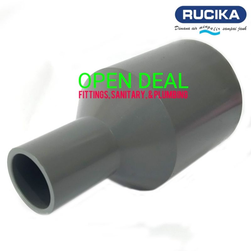 Jual Vlok Sok AW 2 x 3/4 in RUCIKA / Plok Sok PVC / Reducer Sock 2 x 3/ ...