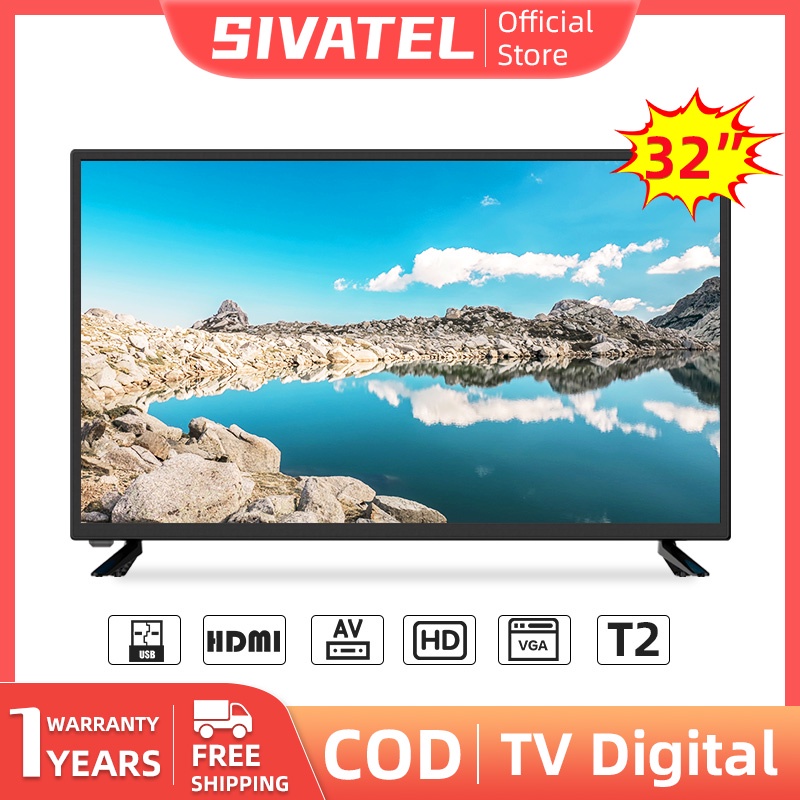 Jual SIVATEL TV LED 32 inch Digital Televisi HD Ready Televisi Murah ...