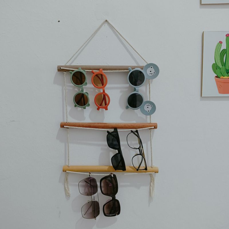 Jual Rak Display Kacamata 3 Stick Kayu | Shopee Indonesia