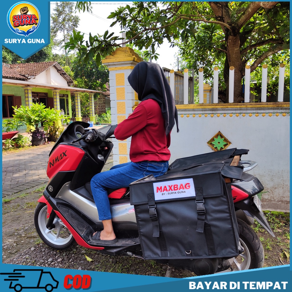 Jual tas kurir motor BEST SELLER!! TAS RONJOT bahan tebal 100% anti air ...