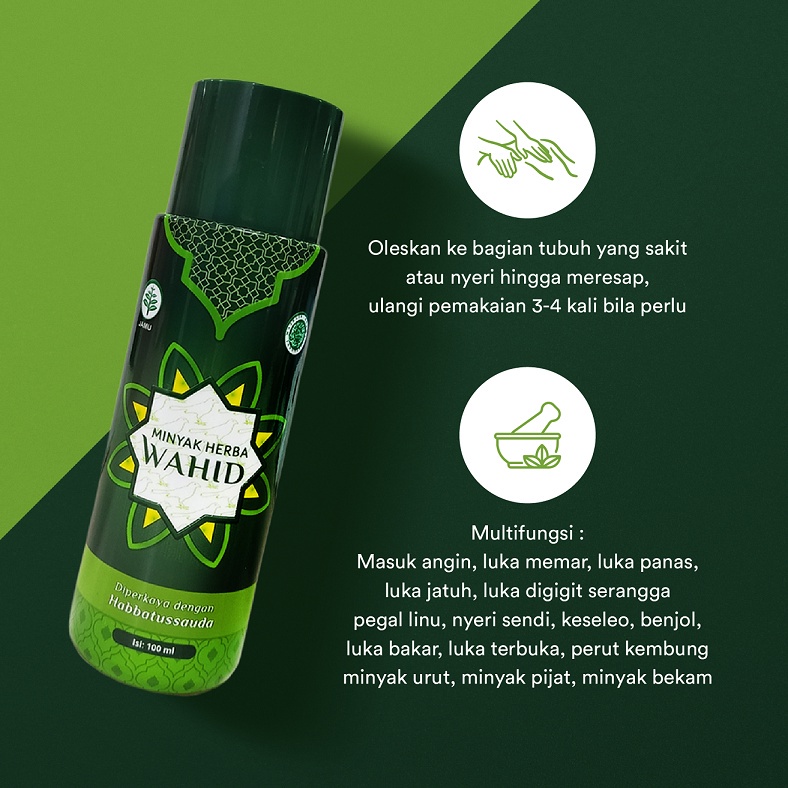 Jual HERBA WAHID MINYAK GOSOK 100ML | Shopee Indonesia