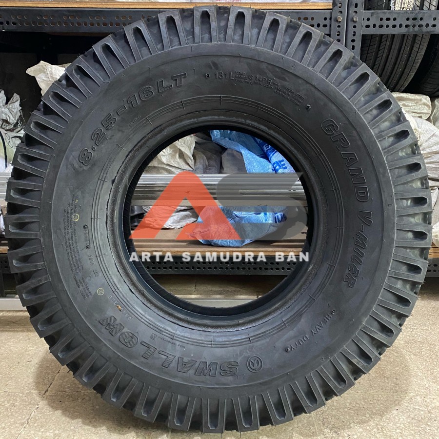 Jual Ban Truk Swallow Grand V-Miler VMiler Heavy Duty HD 825 8.25 - 16 14PR | Shopee Indonesia