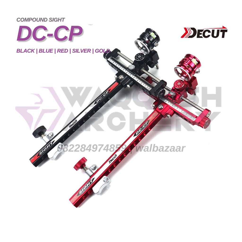 Jual DECUT DC-CP SIGHT Long Bowsight Fisir Compound | Shopee Indonesia