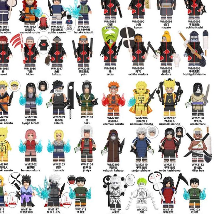 Jual Lebih Laris mainan anak lego minifigure naruto anime japan lego ...