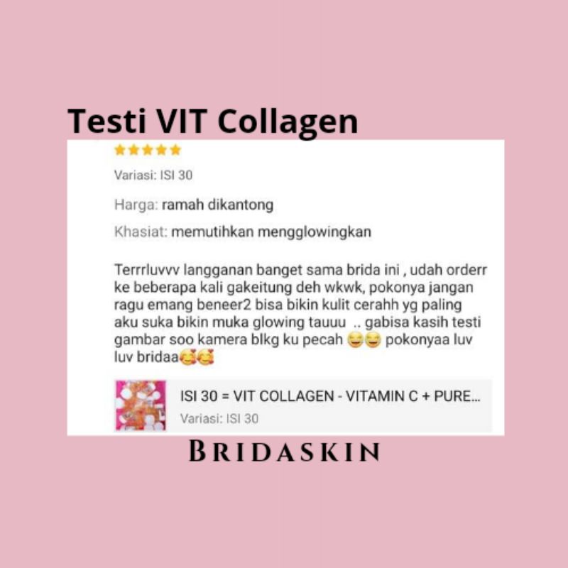 Jual VITAMIN C VIT COLLAGEN - COLLAGEN MURNI - PENCERAH BADAN | Shopee ...